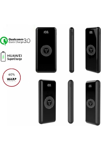 Ermer Apple Iphone Uyumlu 15W Kablosuz 10000 Mah Powerbank 22,5W Xiaomi & Samsung Süper Turbo Şarj Ermer Apple Iphone Uyumlu 15W Kablosuz 10000 Mah Powerbank 22,5W Xiaomi & Samsung Süper Turbo Şarj