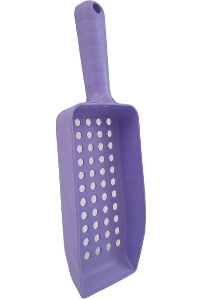 Kedi Kumu Küreği Mor ,büyük Elekli Kürek ,18CM Kum Küreği 27CM Kedi Kumu Küreği Mor ,büyük Elekli Kürek ,18CM Kum Küreği 27CM