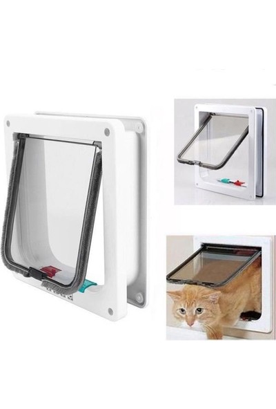 Fuıenko Çıkarılabilir Kedi Kapısı - Beyaz (Yurt Dışından) Fuıenko Çıkarılabilir Kedi Kapısı - Beyaz (Yurt Dışından)