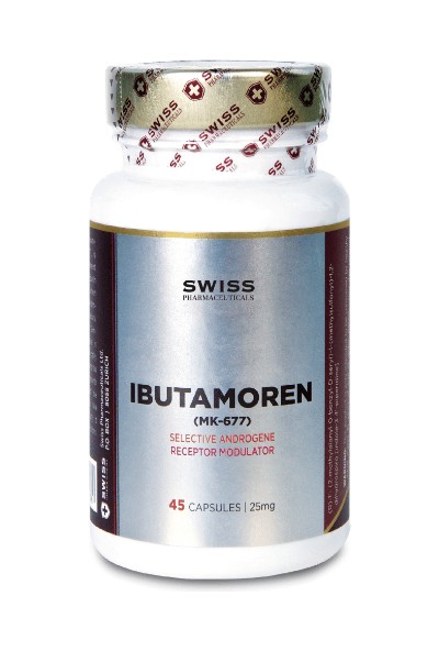 Swiss Pharmaceuticals Ibutamoren (MK-677) 25 Mg 45 Capsules Swiss Pharmaceuticals Ibutamoren (MK-677) 25 Mg 45 Capsules
