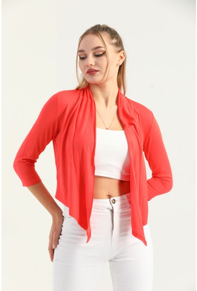 Meghan L.A Önü Bağlamalı Bolero-4