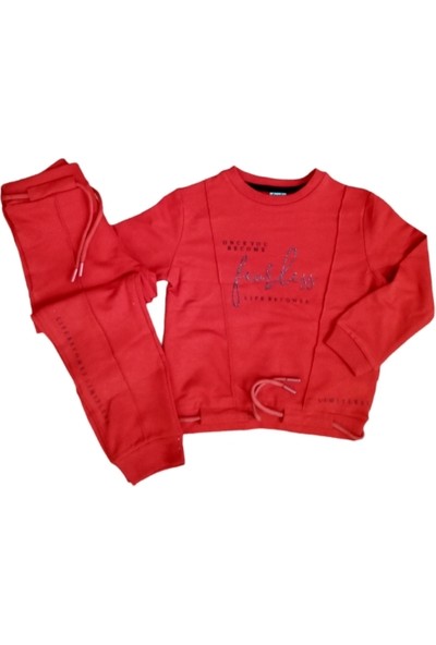 Kiremit Kız Çocuk Eşortman Takımı