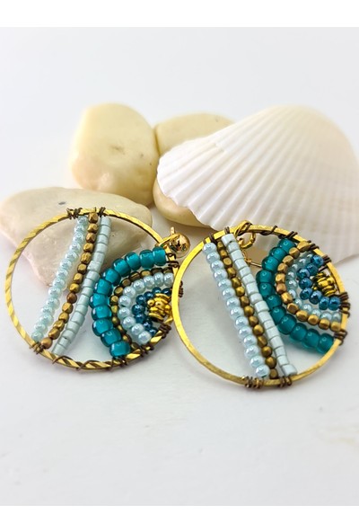 Cuphea El Yapımı Miyuki Kadın Küpe Cuphea El Yapımı Miyuki Kadın Küpe