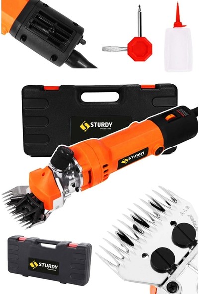 Sturdy Power Tools Sturdy 4400W Sjs Metal Şanzıman Koyun Kırkma Makinası Soğutmalı Sistem Profesyonel Sturdy Power Tools Sturdy 4400W Sjs Metal Şanzıman Koyun Kırkma Makinası Soğutmalı Sistem Profesyonel