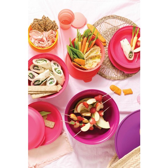 Tupperware Aloha Kap 4'lü Set 450 ml- 1 Lt- 2Lt- 4 Lt Fiyatı