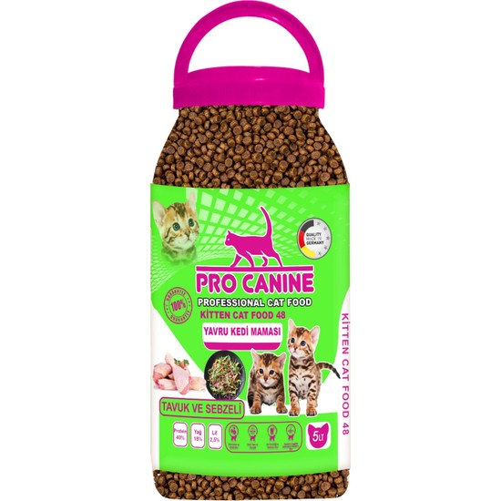 Pro Canine Professional Tavuk ve Sebzeli Kitten Kedi Maması Fiyatı