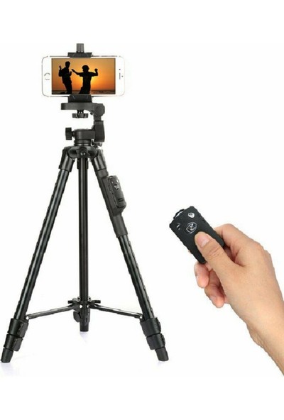 Yunteng Vct 5208 Kumandalı Telefon Tripod 125 Cm
