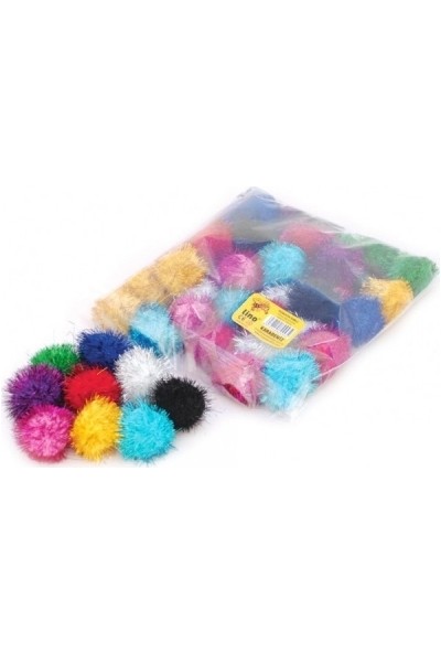 Lino Ponpon 3 Cm 30 Lu Simli Rbz-2055-3 Lino Ponpon 3 Cm 30 Lu Simli Rbz-2055-3