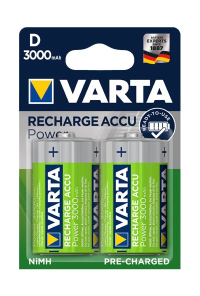 Varta 3000 Mah D Şarj Edi̇Lebi̇Li̇R Pi̇L