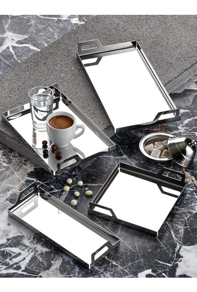 Narin Sade Sunum Tepsisi 21 x 8,5 cm A75071