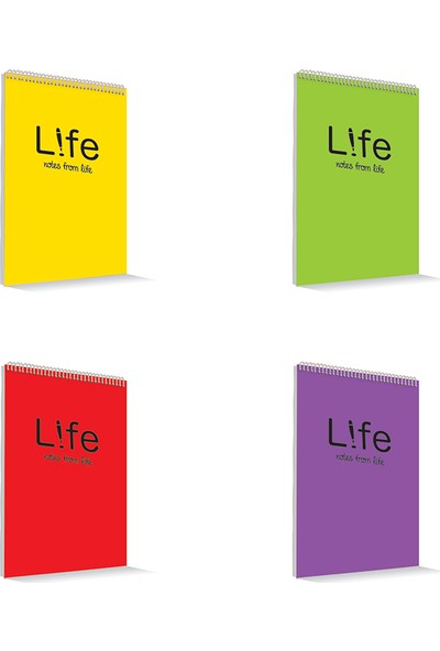 Uninote Lıfe Bloknot A4 100 Yp Kareli Uninote Lıfe Bloknot A4 100 Yp Kareli