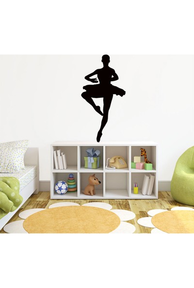 Tatfast Balerın 1 Duvar Stıcker 40 x 80 cm Siyah Tatfast Balerın 1 Duvar Stıcker 40 x 80 cm Siyah