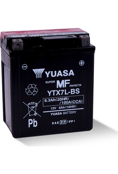Yuasa YTX7L-BS Motosiklet Aküsü Yuasa YTX7L-BS Motosiklet Aküsü