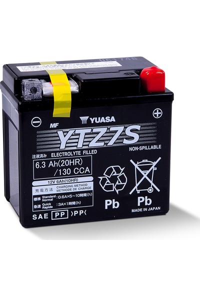 Yuasa YTZ7S Motosiklet Aküsü Yuasa YTZ7S Motosiklet Aküsü