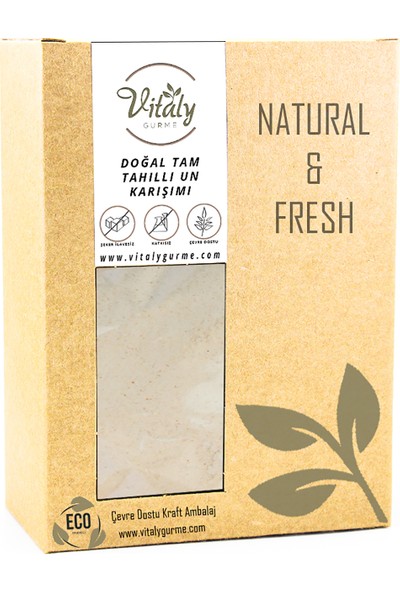 Vitaly Gurme Doğal Tam Tahıllı Un Karışımı 500 gr