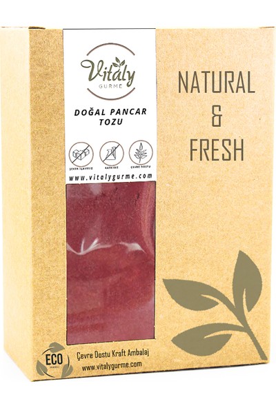 Vitaly Gurme Doğal Pancar Tozu 200 gr