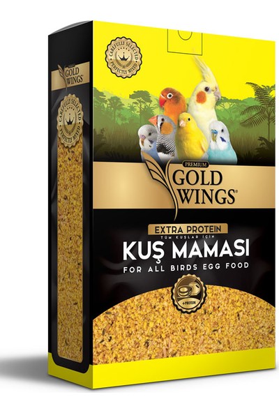 Gold Wings Premium Tahıllı Kuş Maması 1 Kg