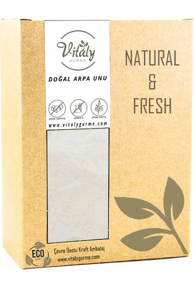 Vitaly Gurme Doğal Un Tam Arpa Unu 500 gr Vitaly Gurme Doğal Un Tam Arpa Unu 500 gr