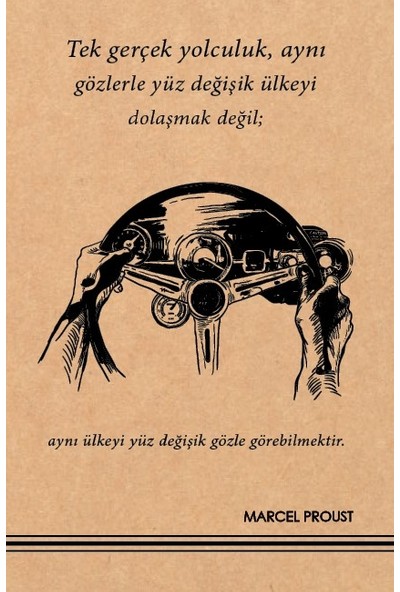 Marcel Proust - Kraft Defter Marcel Proust - Kraft Defter