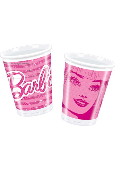Event Party Store Barbie Fabulous Bardak Plastik 10'lu Event Party Store Barbie Fabulous Bardak Plastik 10'lu