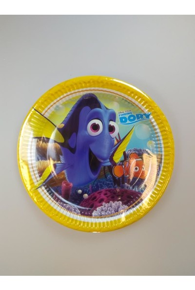 Event Party Store Kayıp Balık Dori Tabak 8'li Event Party Store Kayıp Balık Dori Tabak 8'li