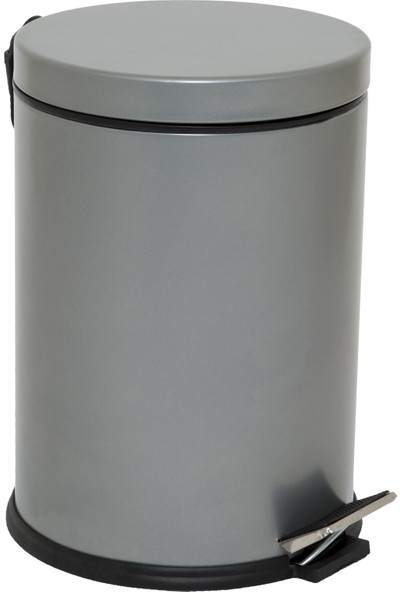 Foreca Renkli Pedallı Çöp Kovası Gri 5 lt Foreca Renkli Pedallı Çöp Kovası Gri 5 lt