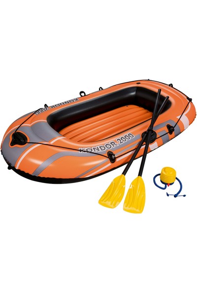 Bestway 61078 Tek Ki̇şi̇li̇k Şi̇şme Bot (155X97 Cm)