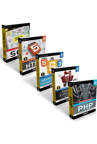 Php Tabanlı Web Tasarım Seti (5 Kitap)