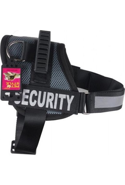 Pet Style K-9 Özel Bel Tasması No:1 Gri