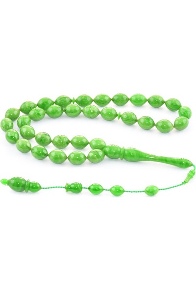 Tesbihediye Arpa Kesim Fıstık Yeşili Usta İşi Sistemli Sıkma Kehribar Tesbih Tesbihediye Arpa Kesim Fıstık Yeşili Usta İşi Sistemli Sıkma Kehribar Tesbih