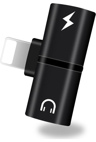 Codegen Apple iPhone Uyumlu Lightning 2 Port Çoklayıcı Dönüştürücü Siyah Adaptör CDG-CNV44 Codegen Apple iPhone Uyumlu Lightning 2 Port Çoklayıcı Dönüştürücü Siyah Adaptör CDG-CNV44