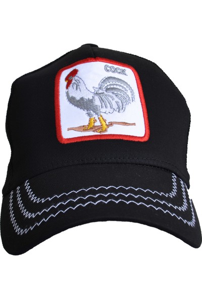 Doğalteks Horoz Desenli Şapka Doğalteks Horoz Desenli Şapka