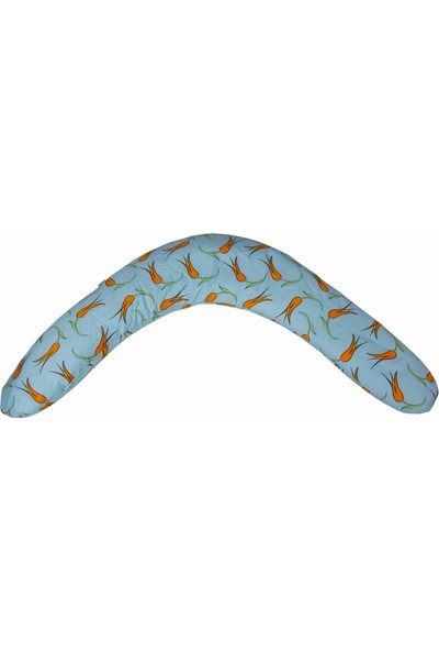 Ninniline Elegance Hamile ve Emzirme Yastığı / Mavi-Lale Ninniline Elegance Hamile ve Emzirme Yastığı / Mavi-Lale