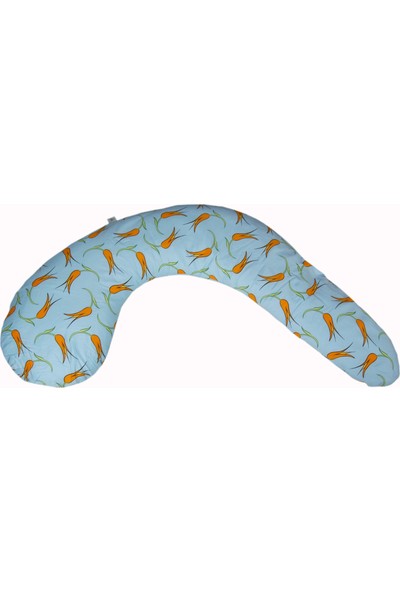 Ninniline Designo Hamile ve Emzirme Yastığı / Mavi-Lale Ninniline Designo Hamile ve Emzirme Yastığı / Mavi-Lale