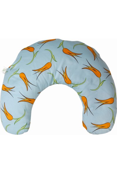 Ninniline Classic Hamile&emzirme Yastığı ve Ana Kucağı Eki / Mavi-Lale Ninniline Classic Hamile&emzirme Yastığı ve Ana Kucağı Eki / Mavi-Lale