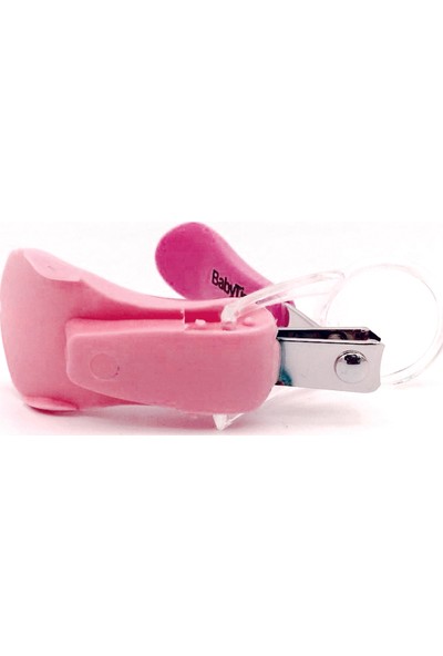 Babytime Büyüteçli Tırnak Makası Pembe