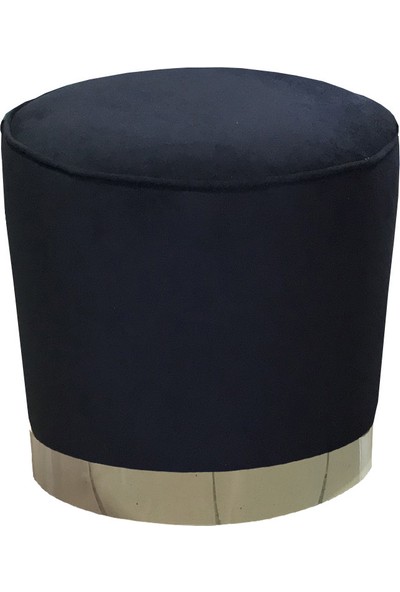 Bubi Parlak Gold Silindir Puf Bubi Parlak Gold Silindir Puf