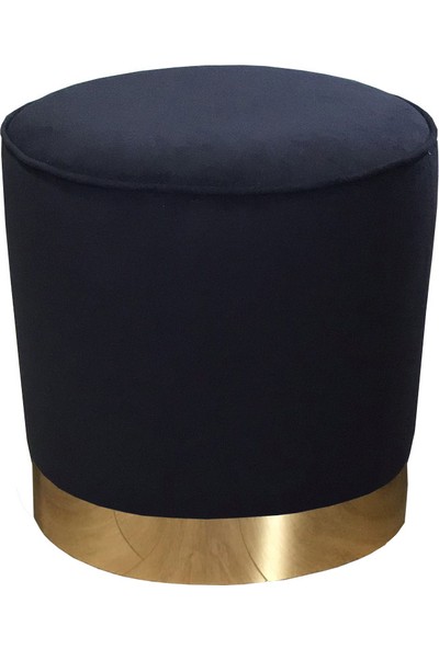 Bubi Parlak Gold Silindir Puf Bubi Parlak Gold Silindir Puf