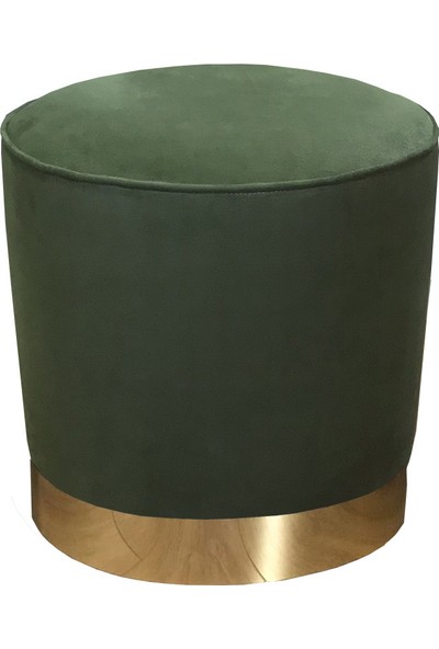 Bubi Parlak Gold Silindir Puf Bubi Parlak Gold Silindir Puf