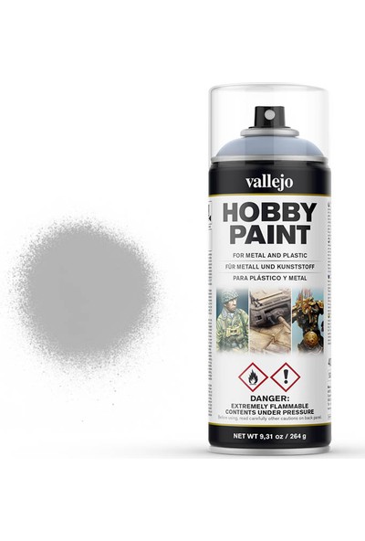 Vallejo Hobby Paint Grey Sprey Boya