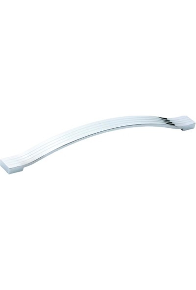 Vera Çizgili Akasya Mobilya Mutfak Dolap Kulpu Krom 224 mm Vera Çizgili Akasya Mobilya Mutfak Dolap Kulpu Krom 224 mm