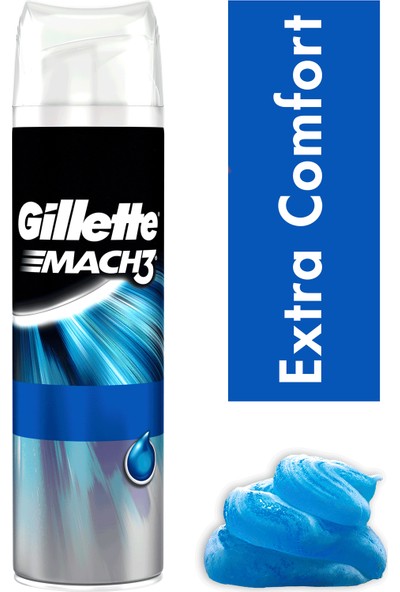Gillette Mach3 Ekstra Konfor 75 ml Tıraş Jeli (Seyahat Boyu) Gillette Mach3 Ekstra Konfor 75 ml Tıraş Jeli (Seyahat Boyu)