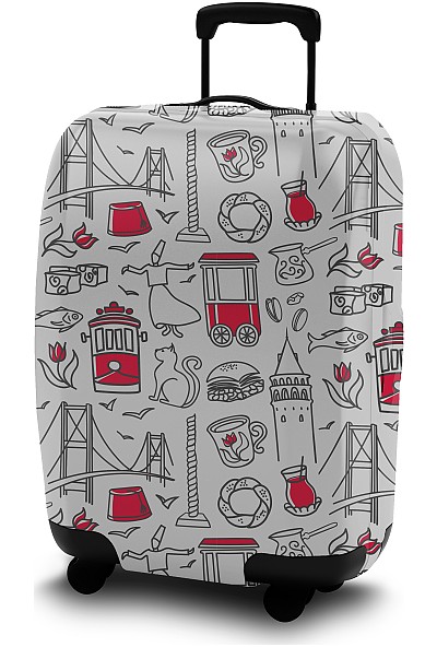 Mybag Istanbul Akıllı Valiz Kılıfı Mybag Istanbul Akıllı Valiz Kılıfı