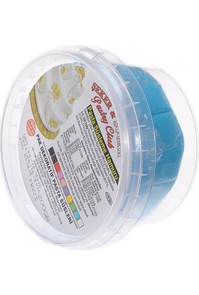 Şeker & Sugar Şeker Hamuru Mavi 200 gr Şeker & Sugar Şeker Hamuru Mavi 200 gr