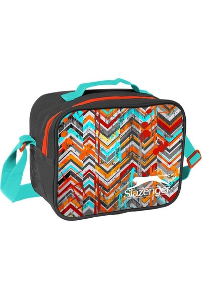 Yaygan Slazenger Gri/turuncu Tek Bölme Beslenme Çanta - 12839
