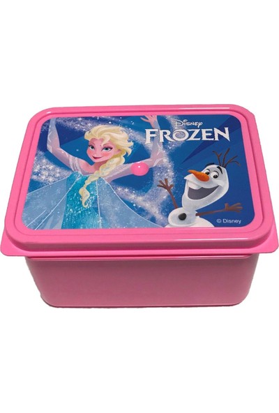 Herevin Frozen Lisanslı Pembe Saklama Kabı Herevin Frozen Lisanslı Pembe Saklama Kabı