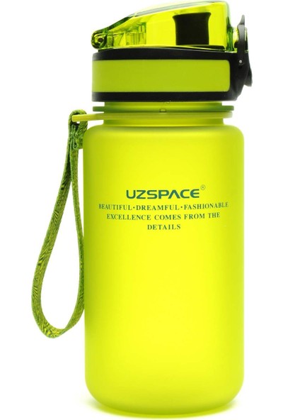 Uzspace Yeşil 350 ml Tritan Matara Suluk (Çocuk, Genç, Yetişkin) Uzspace Yeşil 350 ml Tritan Matara Suluk (Çocuk, Genç, Yetişkin)