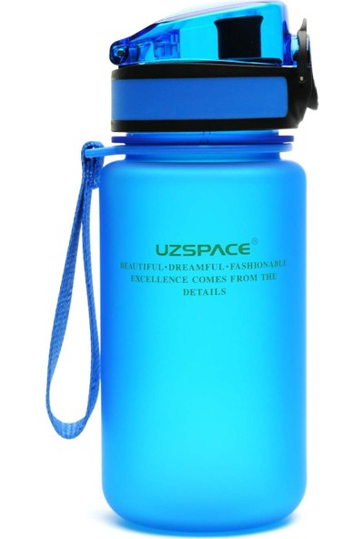 Uzspace Mavi 350 ml Tritan Matara Suluk (Çocuk, Genç, Yetişkin) Uzspace Mavi 350 ml Tritan Matara Suluk (Çocuk, Genç, Yetişkin)