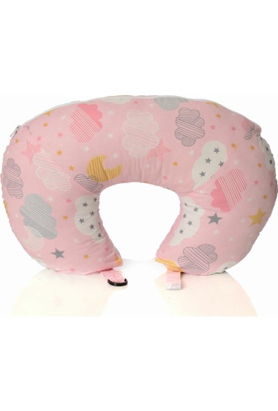 Lava Baby Emzirme ve Destek Minderi - Pembe Bulut Lava Baby Emzirme ve Destek Minderi - Pembe Bulut
