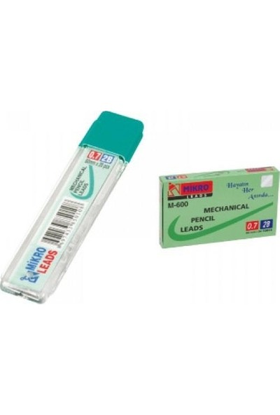 Mikro M-600 Kalem Ucu 60MM 0,7 24 Lü Tüp